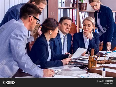 Business People Office Image Photo Free Trial Bigstock