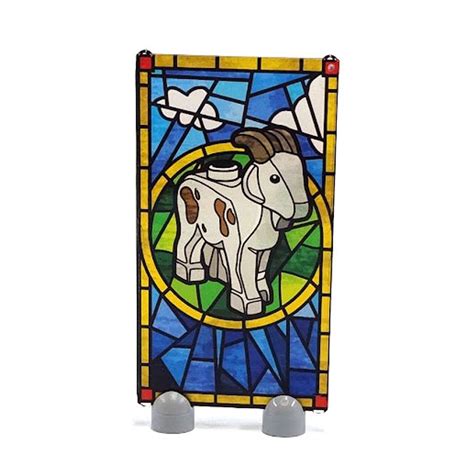 Stained Glass Classic Goat Brickwarriors