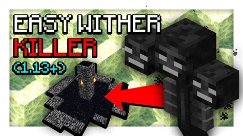 Easy Wither Killer With End Portal 113 114 Read Description