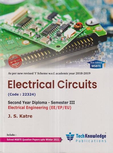 Electrical Circuits Electrical Engg Sem 3 Msbte Js Katre