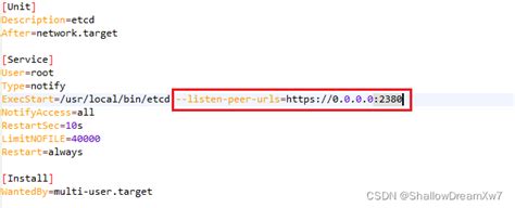 etcd 2380 bind cannot assign requested address etcd bind cannot