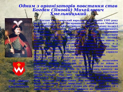 Національно визвольна війна українського народу сер ХvІІ ст