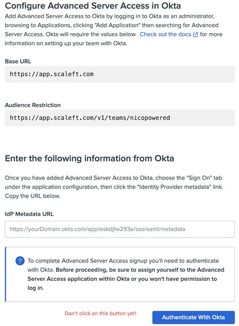 Configure Okta Advanced Server Access Asa For Gcp Jenkins Service