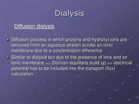 PPT DIALYSIS And ELECTRODIALYSIS PowerPoint Presentation Free Download ID