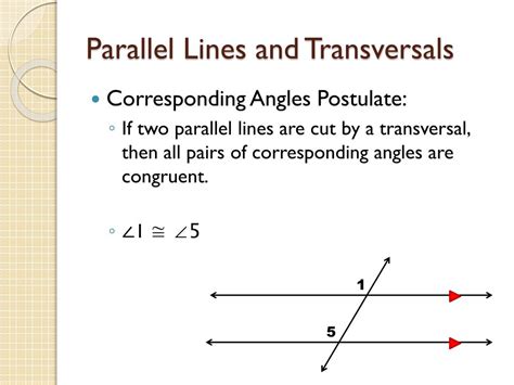 Ppt And Parallel Lines And Transversals Powerpoint