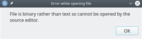 R RStudio Won T Open Some Text Files Stack Overflow
