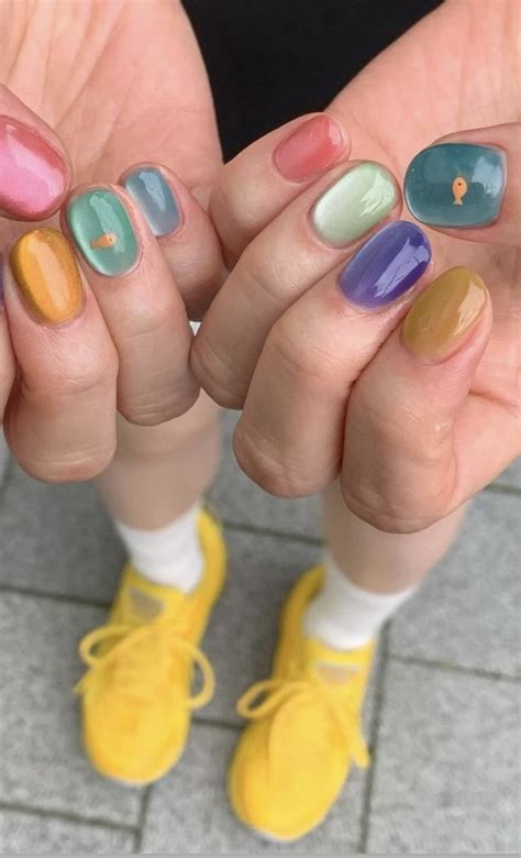 Pin By Jiro On Nail Art Funky Nails Gel Nails Acrylic Nails