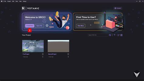 create new project xrcc documentation