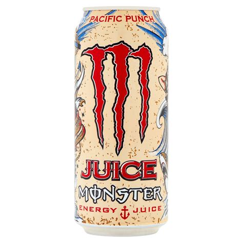 Monster Energy Pacific Punch Juice Energy Drink 16 Fl Oz Shoprite