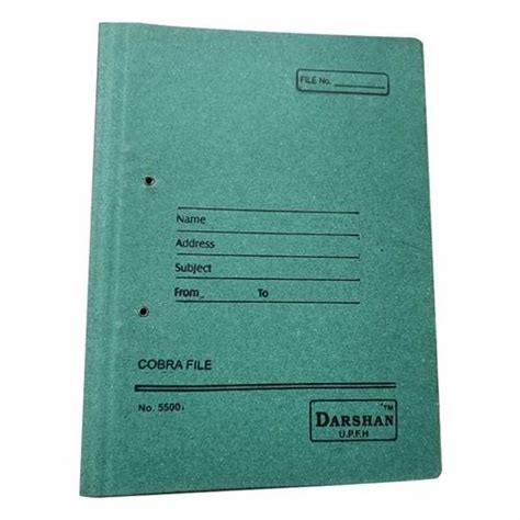 Office Spring Cobra File Folder At Rs 18 Piece Paper Folder In New