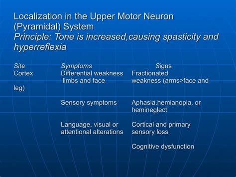 Localization In Clinical Neurology Ppt