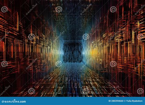 Bytes Flow Generate Ai Stock Illustration Illustration Of Direction 280394660