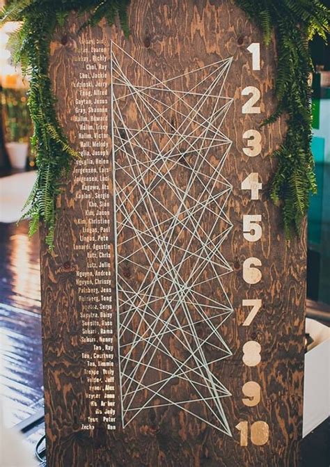 Cool Table Assignment Seating Chart Wedding Wedding Seating Cards