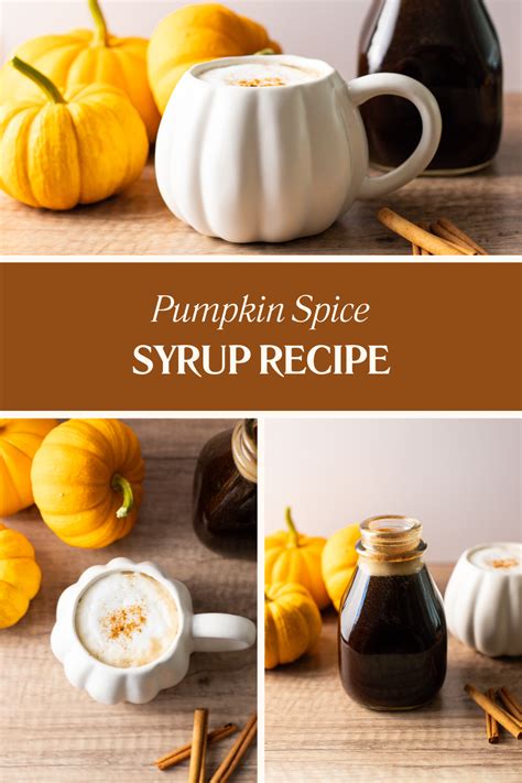 Healthier Pumpkin Spice Latte Syrup Recipe Fresh Cup Of Joy
