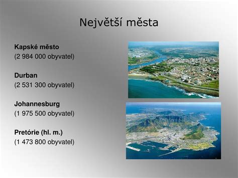 PPT Jihoafrická republika PowerPoint Presentation free download ID