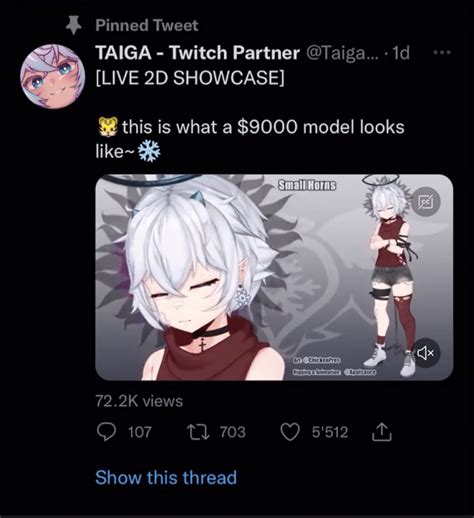 Bungo Taiga The Resilient Tiger Vtuber Dere★project