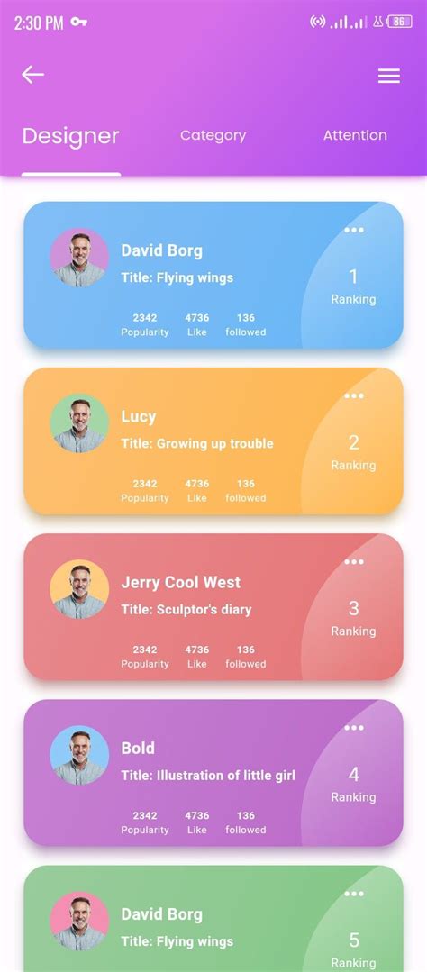 Designer S App UI Home App Home Screen App App Ui