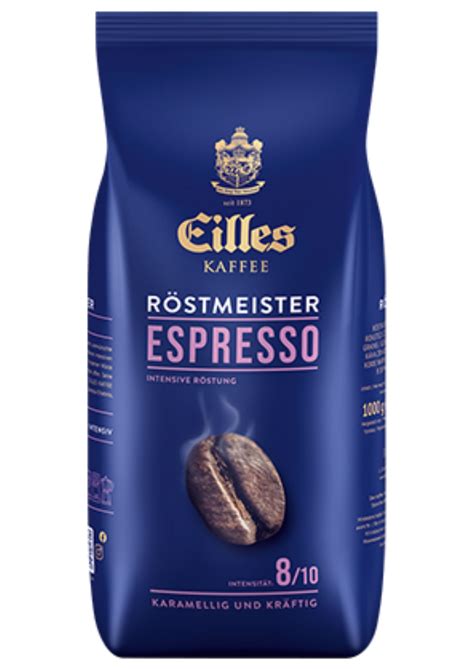 Kaffee RÖstmeister Espresso Von Eilles 1000g Bohnen Darboven Kaffeede