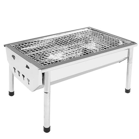 Stainless Steel Bbq Grill Portable Bbq Grill Foldi Grandado