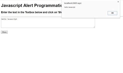 NET Show Javascript Alert Programmatically ParallelCodes