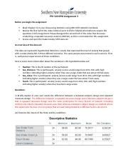 P Hobbs SPSS Assignment 3 Docx PSY 520 SPSS Assignment 3 Before You