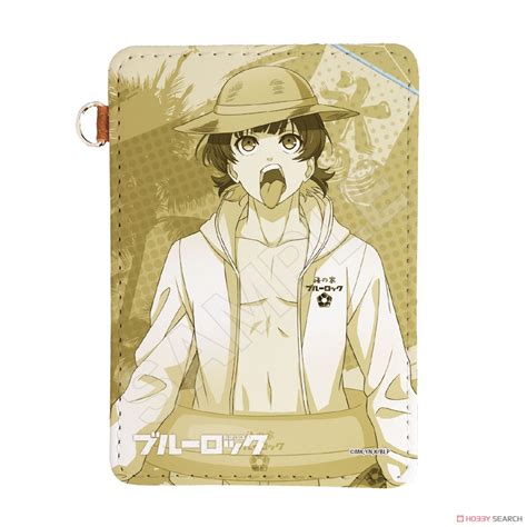 【ブルーロック】 海の家 レザーパスケース 02 蜂楽廻 キャラクターグッズ 商品画像1