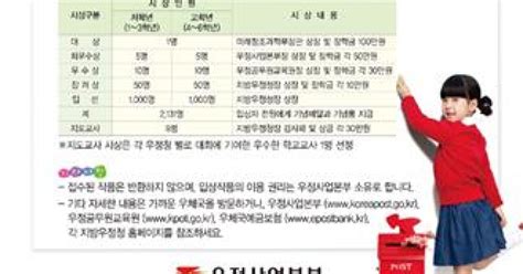 우체국 예금·보험 어린이 그림그리기 대회
