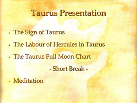 Ppt Taurus Full Moon Powerpoint Presentation Free Download Id972500