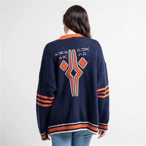 Star Wars Ahsoka Tano Varsity Cardigan Official Apparel And Accessories