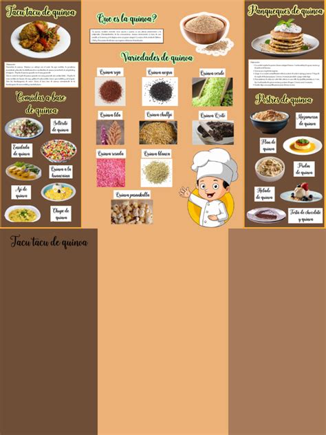 Tríptico Pdf Quinua Cocina