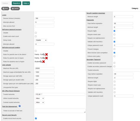 Define District Root Organization And Intermediate Organization Security Preferences