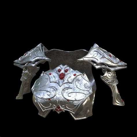 Fantasy Laezel Halfplate Armor Baldurs Gate 3 Stl 3d Model 3d Printable