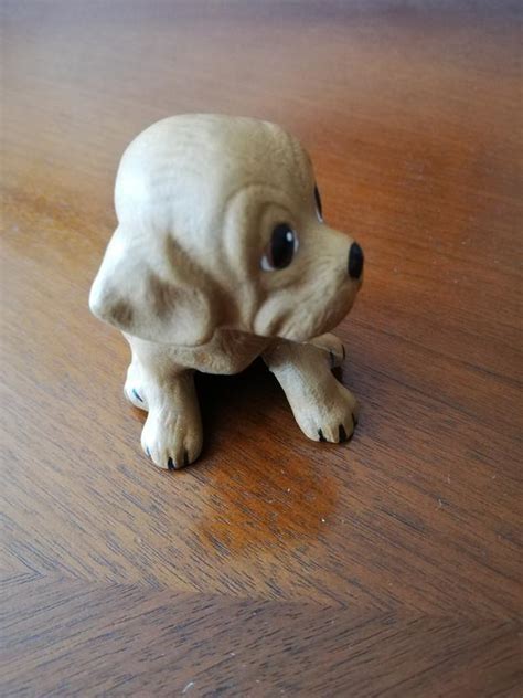 Статуэтка милый щенок керамика — цена 200 грн в каталоге Статуэтки Купить товары для дома и