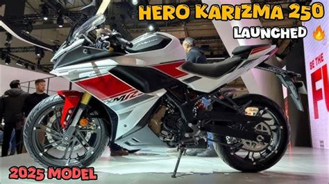 Hero Karizma Xmr 250 Bike Launched With A Powerful 250cc Engine