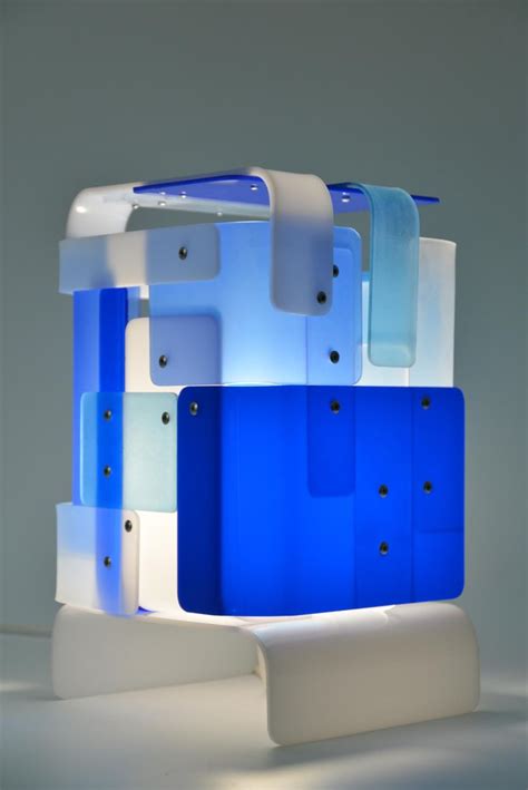 Recycled Plexiglass Lamp Design By Giorgio Ceccotti