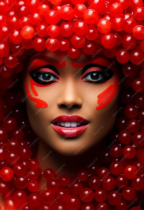 Premium Ai Image Candies Girl Hot Model Face Candy Face