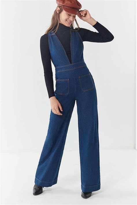 Denim Overall Dress Urban Outfitters