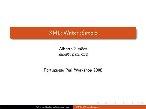 Xmlwritersimple Ppt
