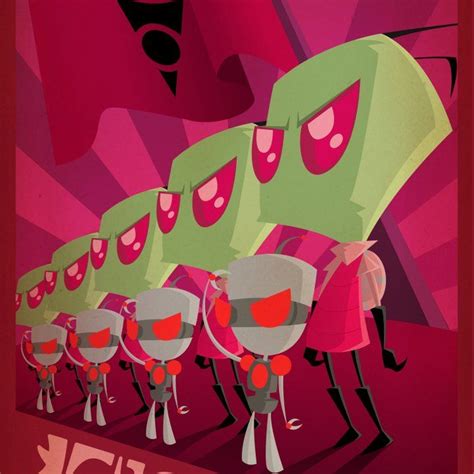 Join The Armada Invader Zim Comforters By Laggy Creations Queen 88