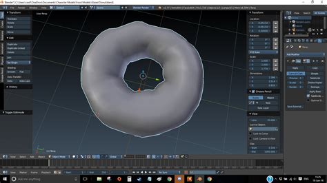 Make A Donut In Blender Frosdplus