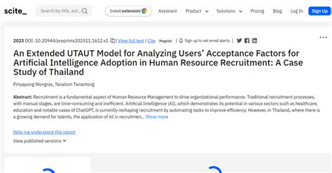 An Extended Utaut Model For Analyzing Users Acceptance Factors For