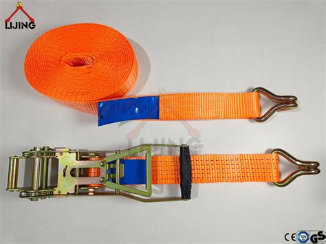 5 Sangle De Serrage En Polyester Pour Chargement Sangle à Cliquet