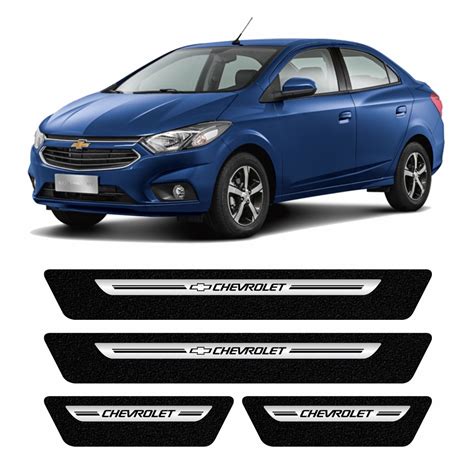 Adesivo Protetor Soleira Porta Chevrolet Prisma Todos Modelos A Shopee Brasil