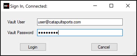 Logging In Catapult Thunder Support