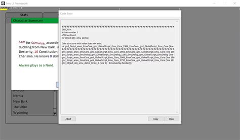 Emu UI For GameMaker By Dragonite