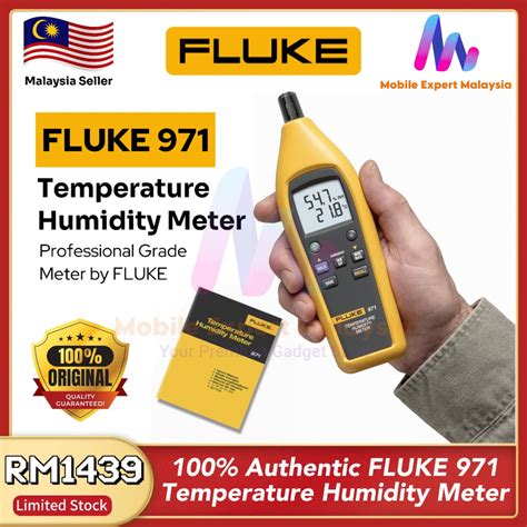 🔥ready Stock🔥 Fluke 971 Professional Grade Temperature And Humidity