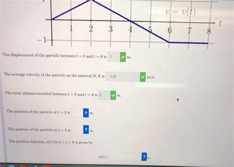 Solved Exercise Consider A Particle Moving Along A Straight Chegg