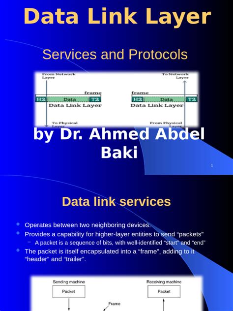 Lec 2 The Data Link Layer Final Pdf