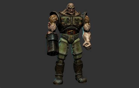 Quake 2 Infantry Hd Mudbox Model Render By S13n1 Infantry Low Poly