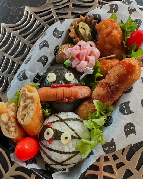 10月31日 ☀️ 🎃happy Halloween🎃 👻🍬🍫💀😈 今日のお弁当 🍱 毎日お弁当作り お昼ご飯 ランチタイム